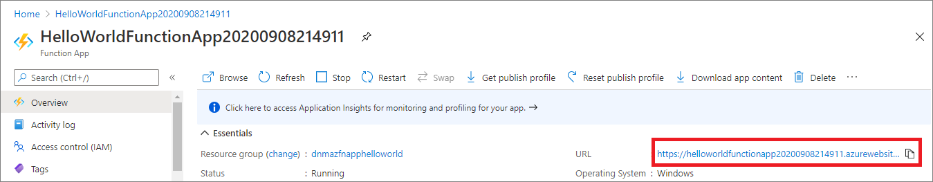 How to disable Azure Functions App home page - DotNetMirror